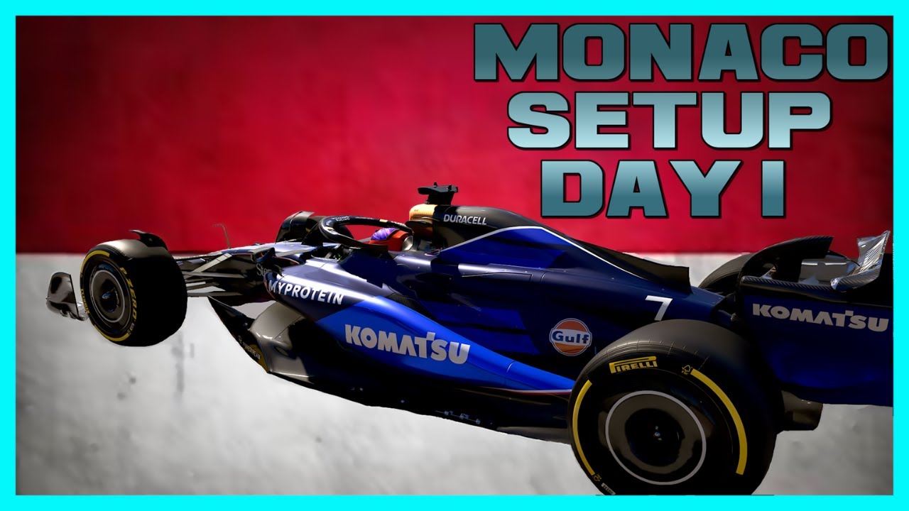 F1 24 Monaco Setup Guide Optimize Your Car for Victory - YouTube
