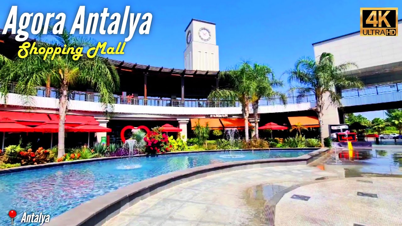 Antalya Agora Shopping Mall - 4K (2023) | Agora AVM Antalya | Antalya'da Gezilecek Yerler - YouTube