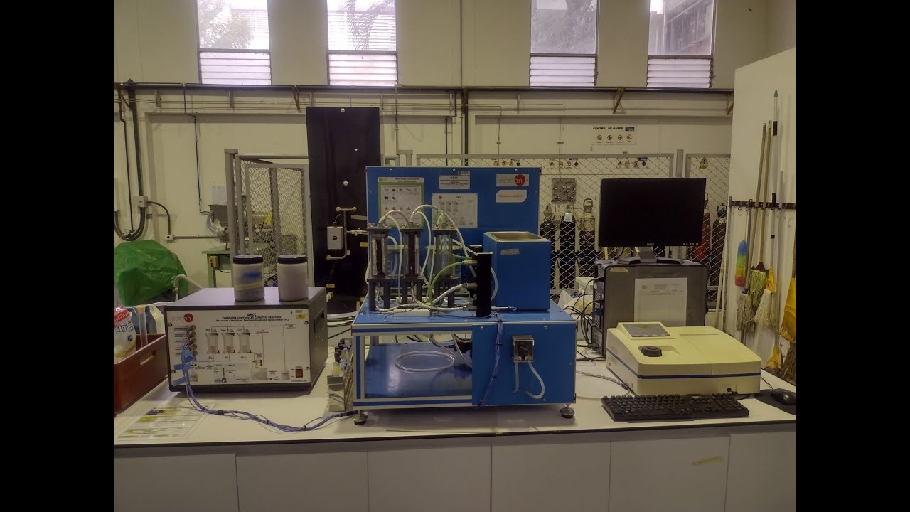 Reacción en lecho catalítico - YouTube