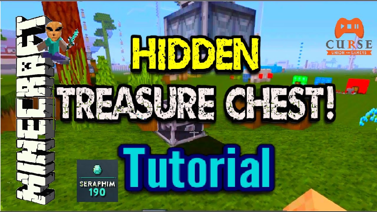 Minecraft: Hidden Treasure Chest! Tutorial TU31 PS3 / XBOX / PS4 ...