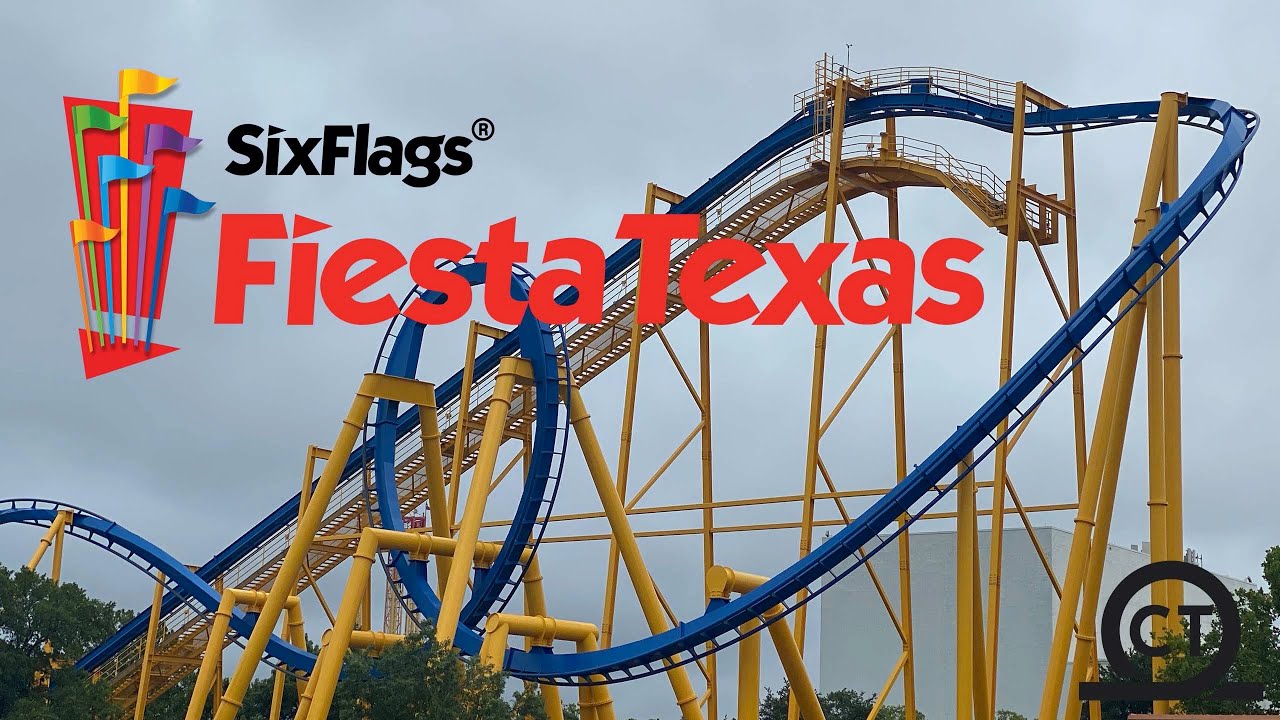 Six Flags Fiesta Texas Park Footage Summer 2020 - YouTube