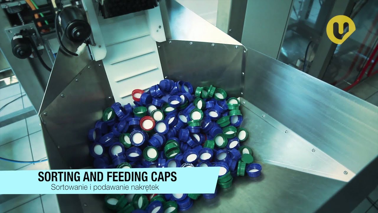 Complete filling line for chemical products HEMILINE 40 - YouTube