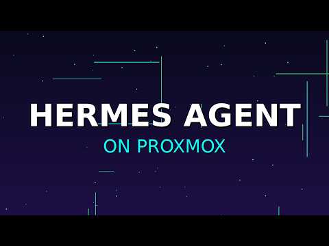 Hermes Agent on Proxmox – The Easiest Way to Self-Host an AI Agent