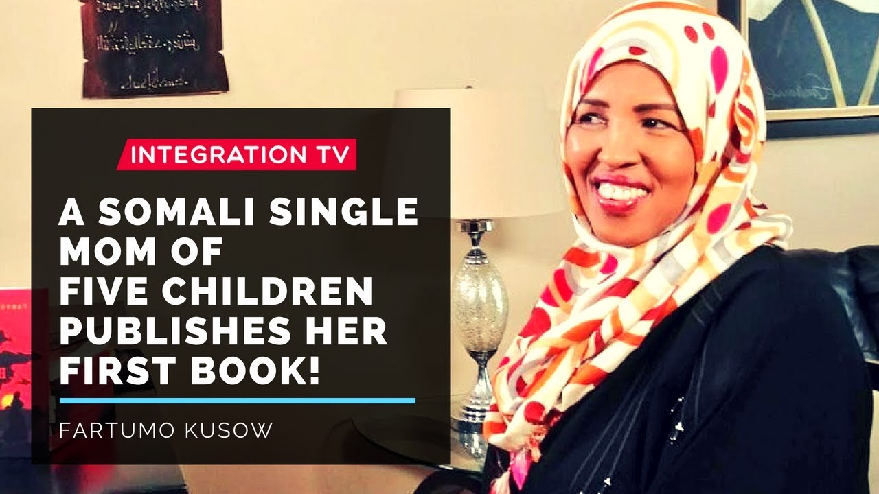 A Somali Single Mom of 5 Publishes Her First Book! - YouTube