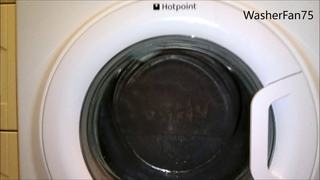 ARCHIVE: Old Hotpoint Unbalanced Spin (spider snapped slightly) Washing ...