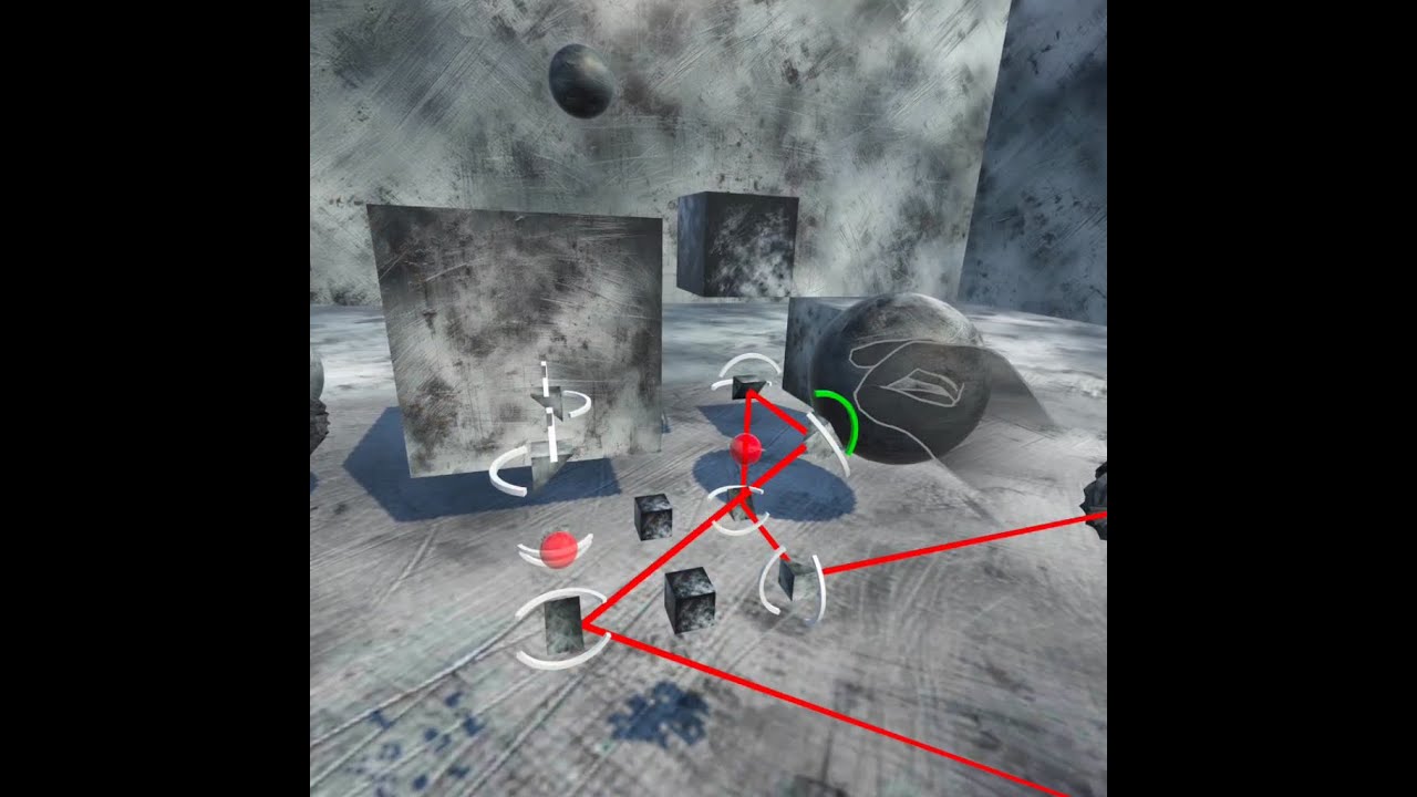 Laser Reflection VR Game Template - YouTube