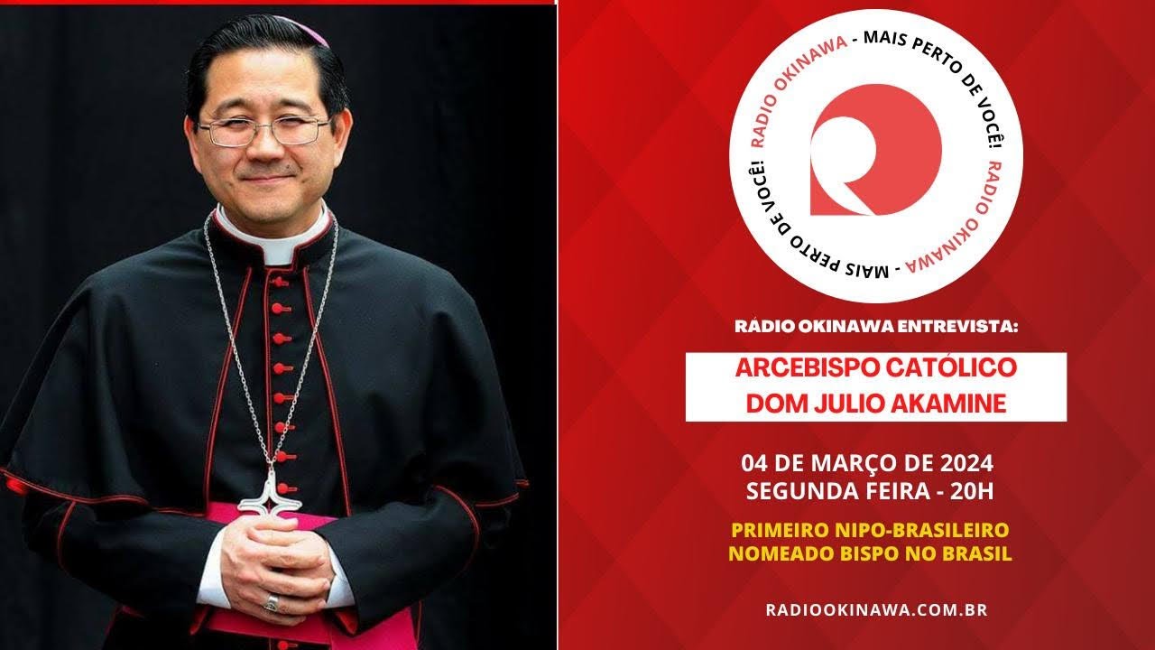 #64 Entrevista com Arcebispo Católico Dom Julio Akamine - YouTube