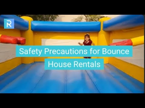 Safety Precautions for Bounce House Rentals - YouTube