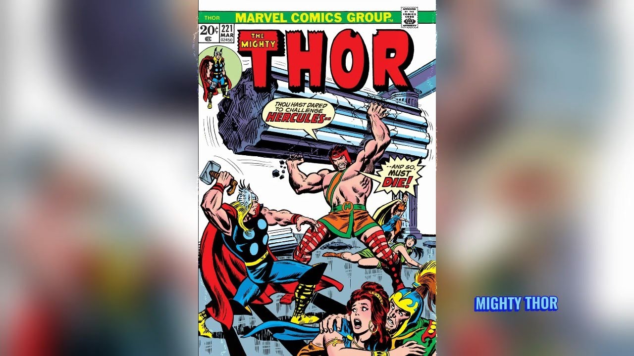 Marvel Comics History: Mighty Thor #221 (March 1974) #marvelcomics # ...