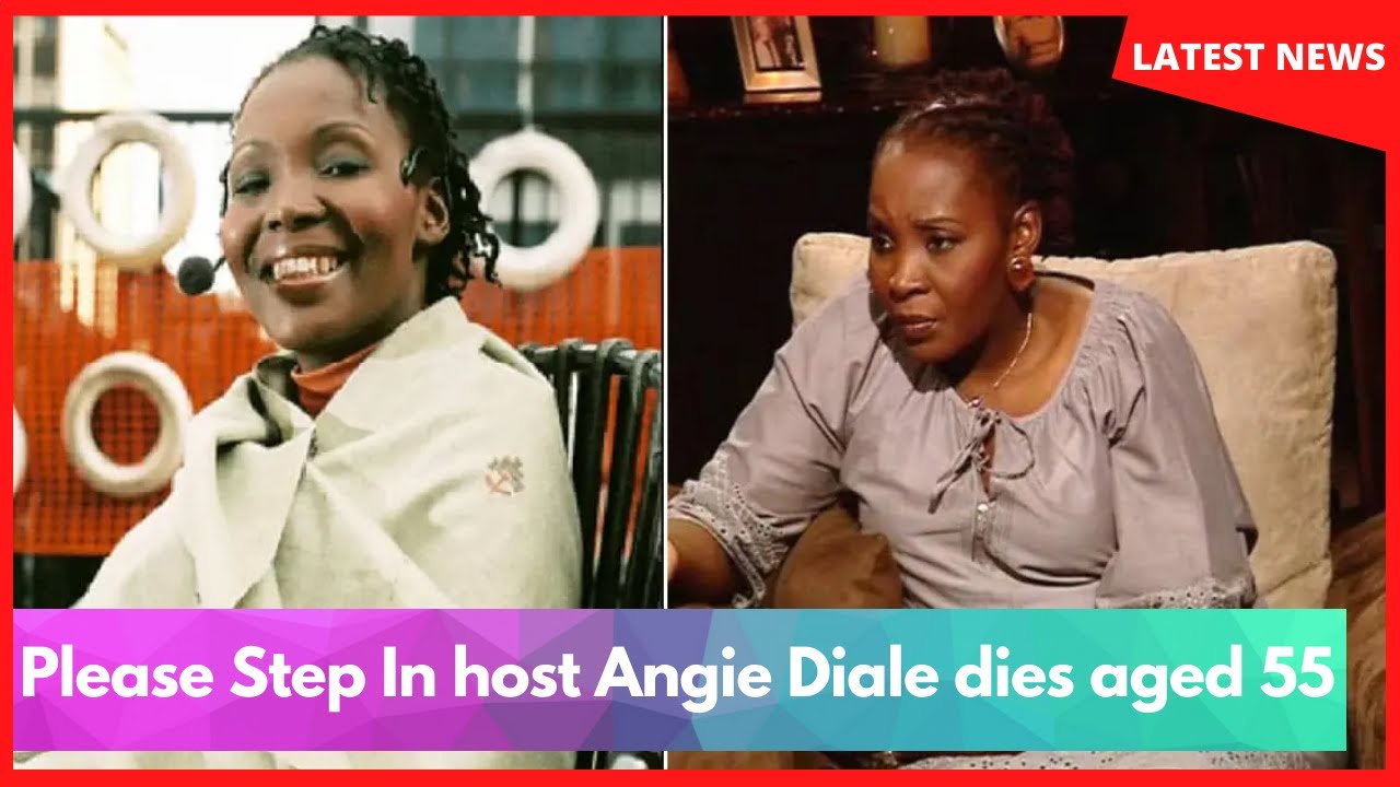 Please Step In host Angie Diale dies aged 55 - YouTube