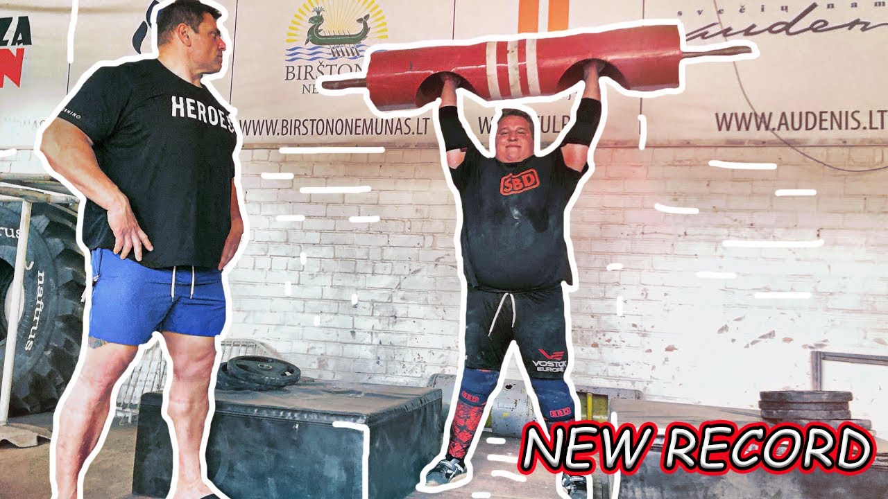World's Strongest man Zydrunas Big Z Savickas tips for log lift record ...