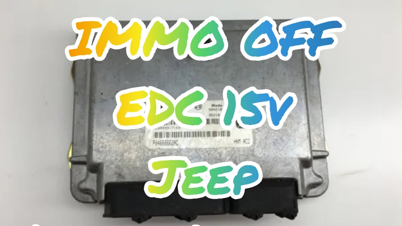Immo Off edc15v JEEP GRAND CHEROKEE - YouTube