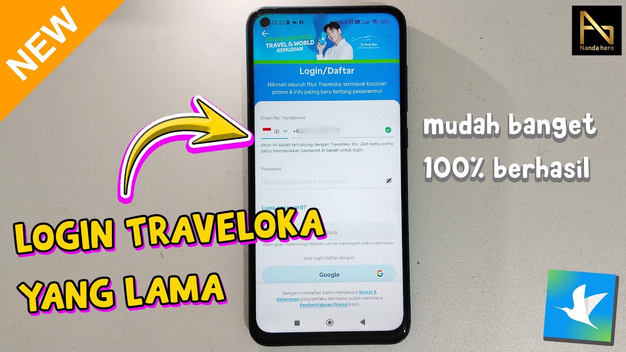 CARA LOGIN AKUN TRAVELOKA YANG LAMA (MENGEMBALIKAN AKUN TRAVELOKA ...