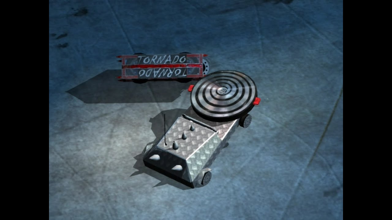 Robot Wars: Tornado vs Hypno-disc (fictional battle 1) - YouTube