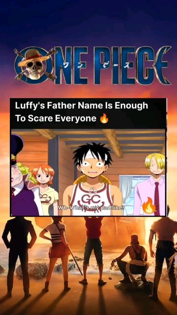 Garp Reveals Luffy's Father 🔥 #shorts #onepiece #luffy #monkeyddragon # ...