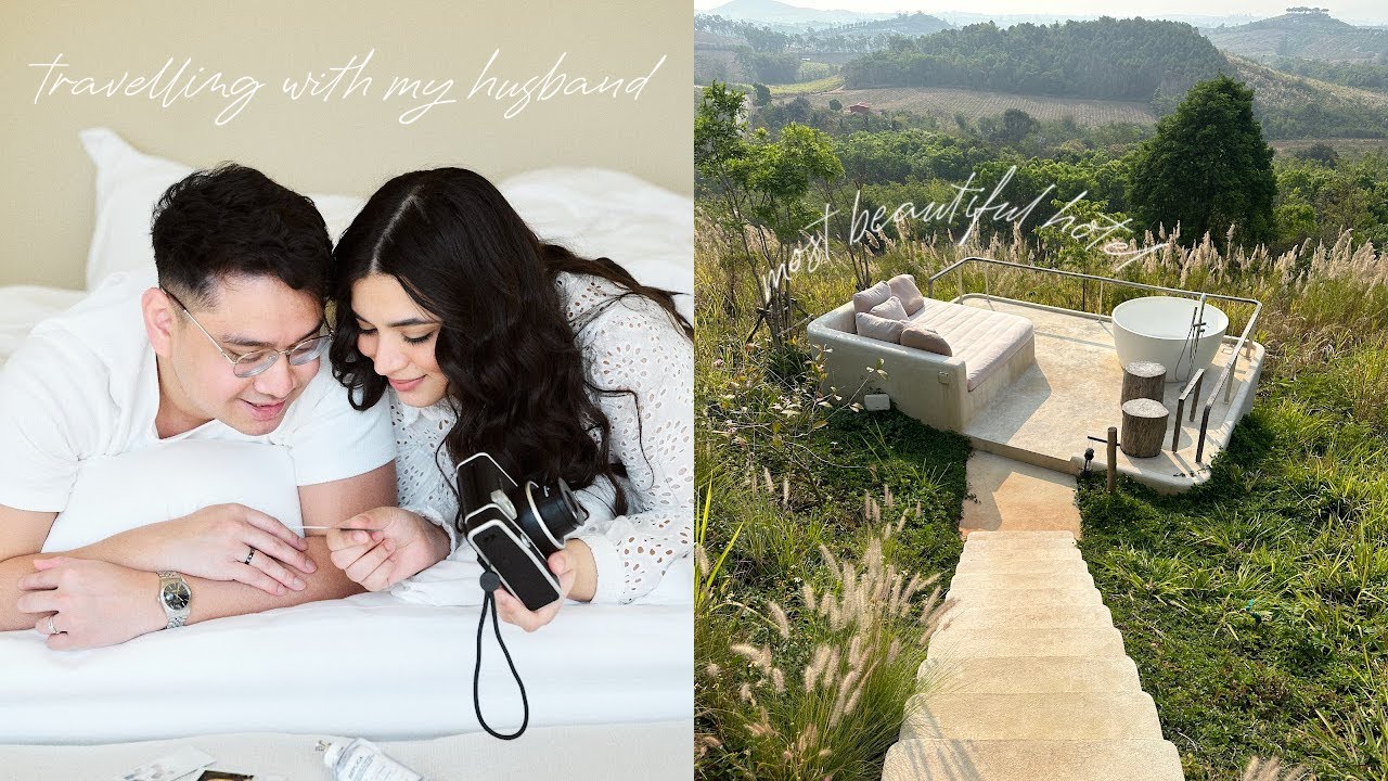 staying at the most beautiful hotel | VLOG - YouTube