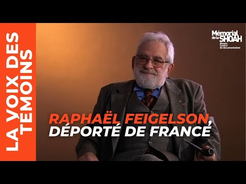 Raphaël Feigelson, déporté de France au camp d’Auschwitz-Birkenau