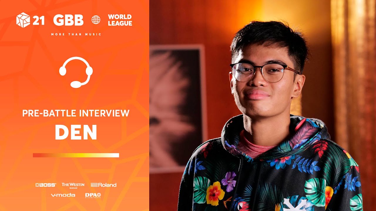 DEN 🇨🇦 | GRAND BEATBOX BATTLE 2021: WORLD LEAGUE | Pre-Battle Interview ...