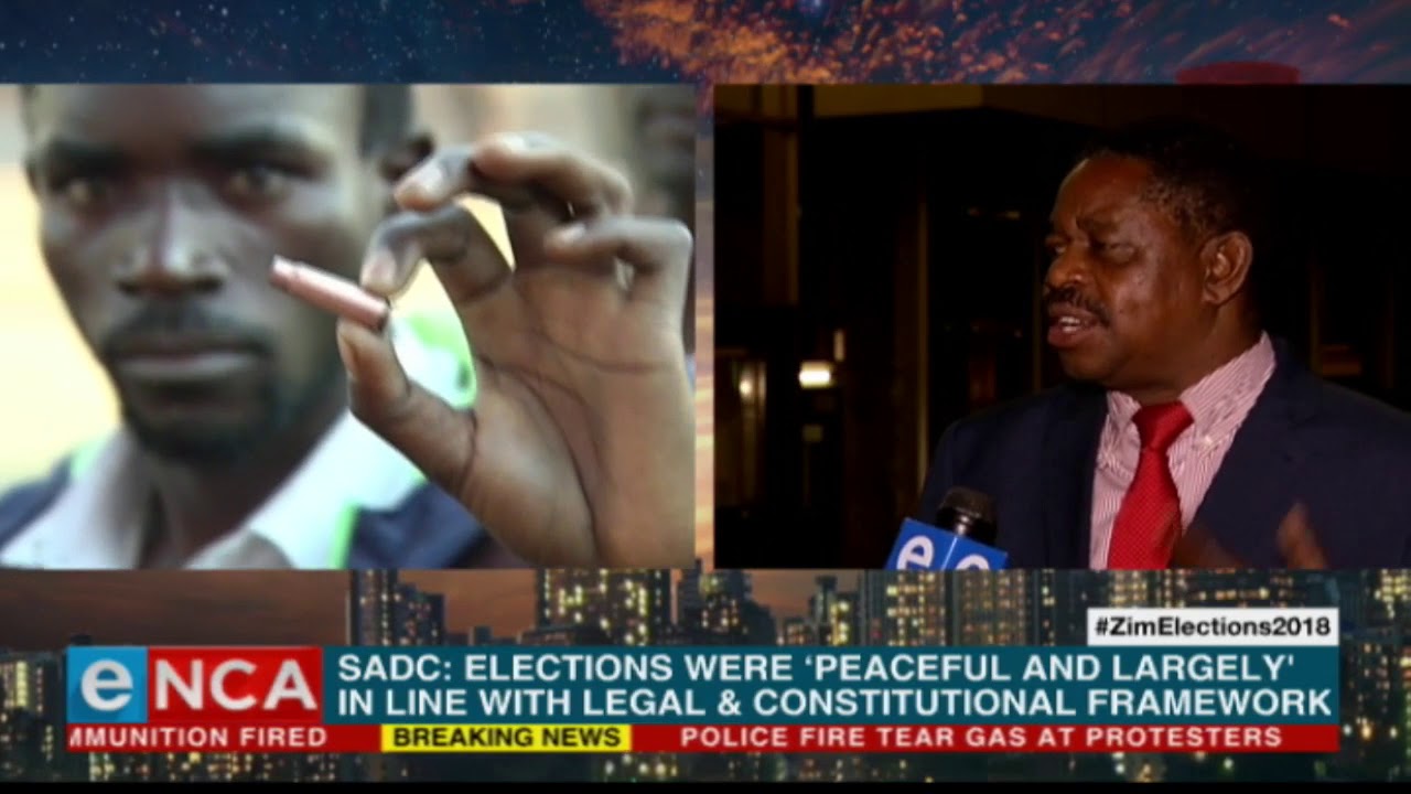 Zanu-PF Legal Secretary Paul Mangwana on Zim violence - YouTube