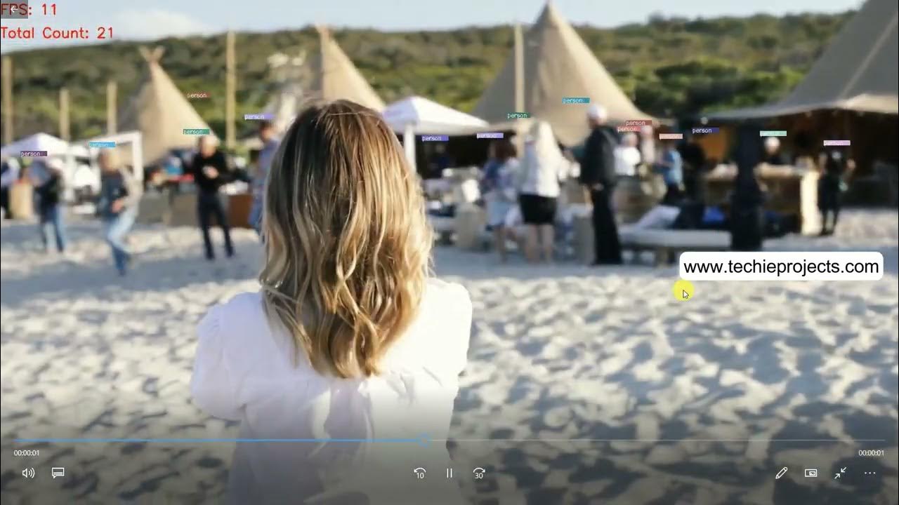 Crowd Counting using Yolo | Object Detection and Tracking using Yolo - YouTube