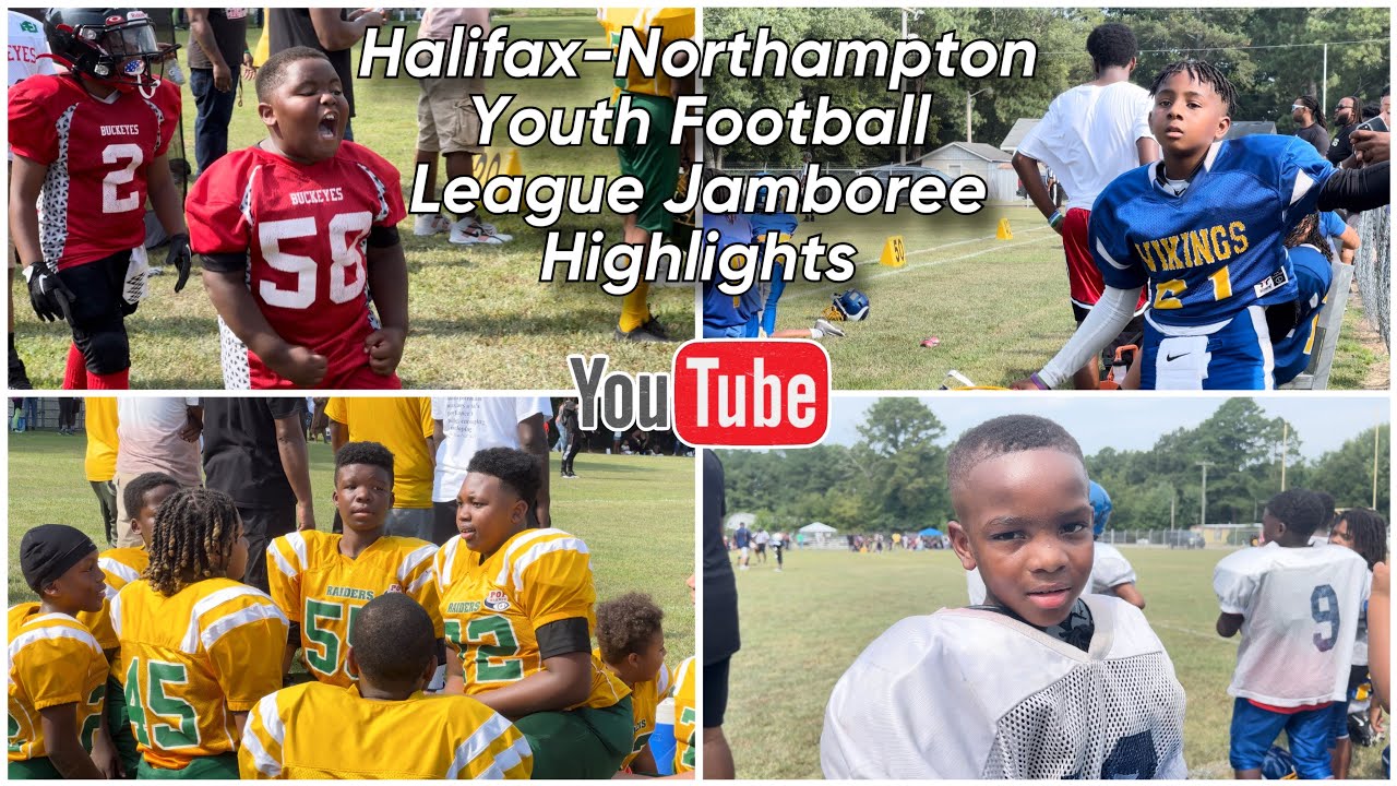 Halifax-Northampton Youth Football League Jamboree Highlights - YouTube