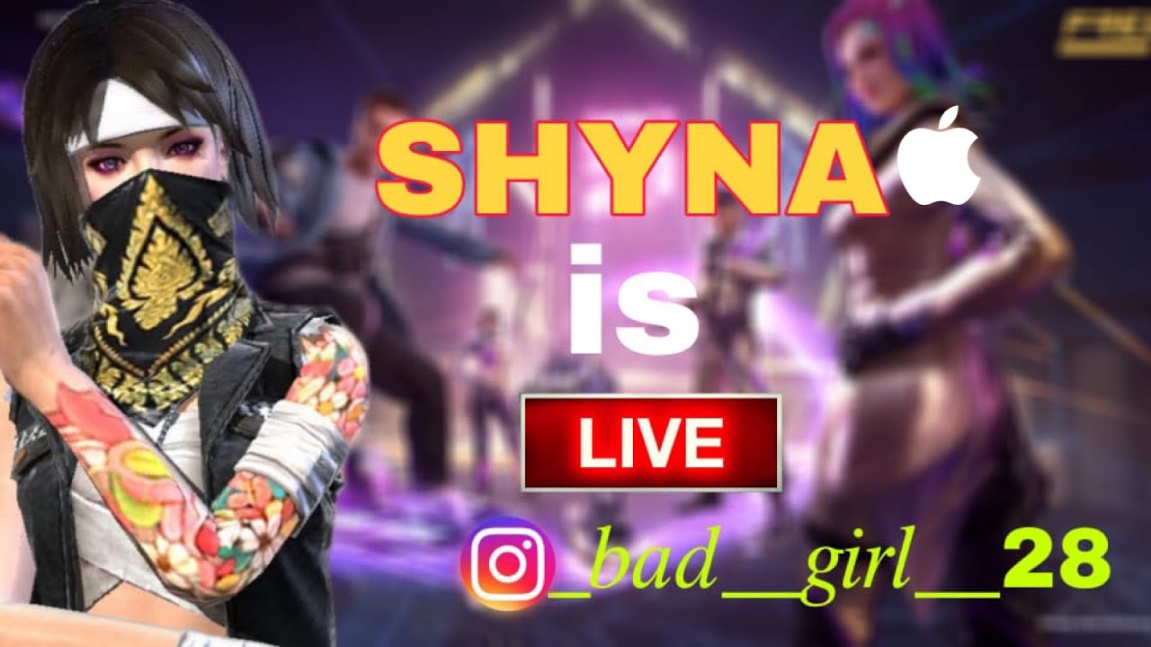FREEFIRE LIVE 🔥SHYNA IS LIVE 🥰 JOIN AND PLAY 😇#nonstopgaming #ajjubhai ...