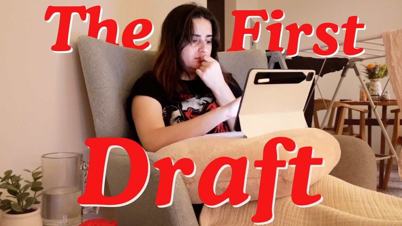 FIRST DRAFT 📝 Finishing my Manuscript & Tips for Writers - YouTube
