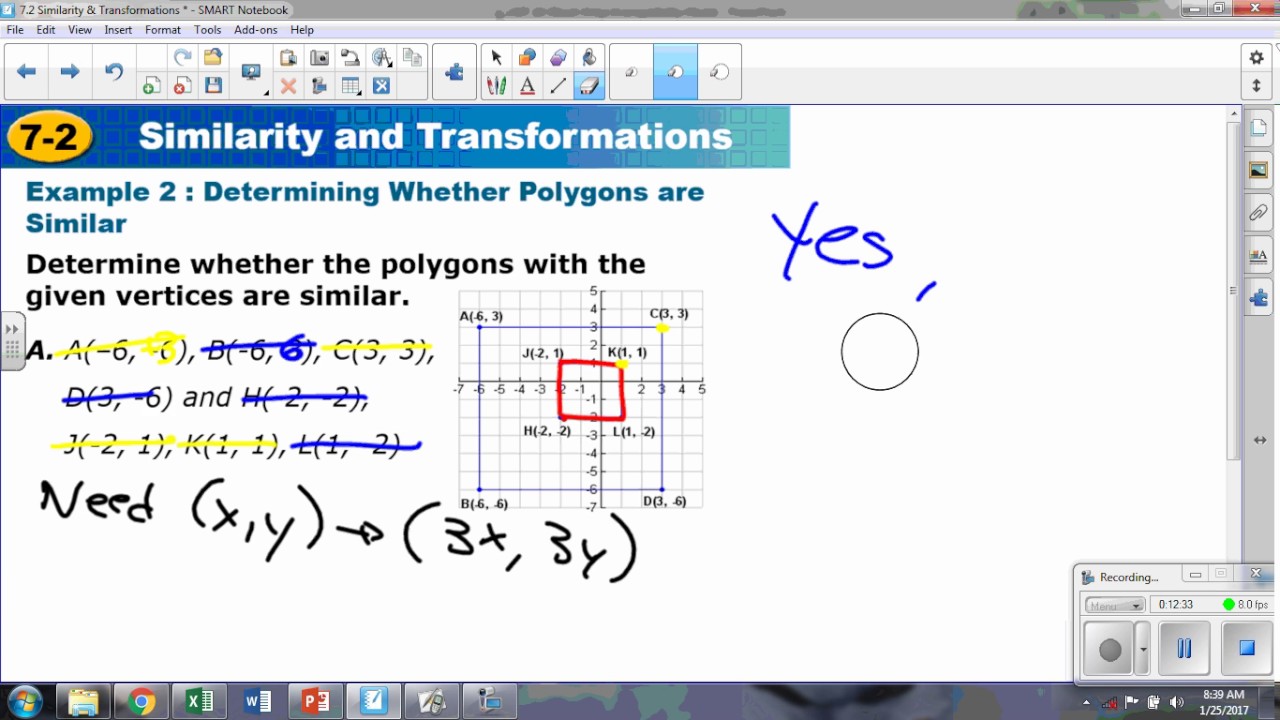 7.2 Similarity & Transformations - YouTube