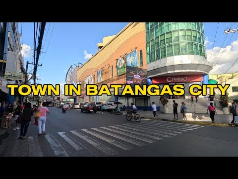 WALKING AROUND STREET IN BATANGAS CITY - YouTube