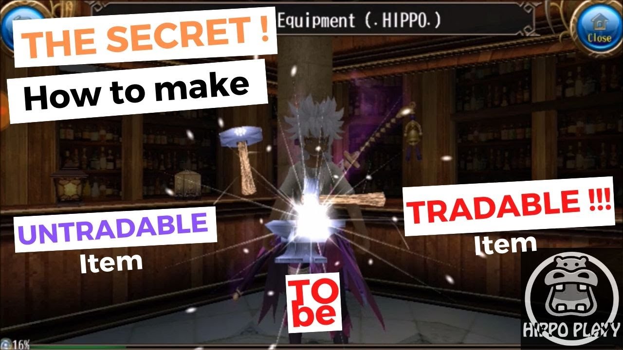 How to make UNTRADABLE to be TRADABLE ( BAHASA - INDONESIA ) - Toram ...