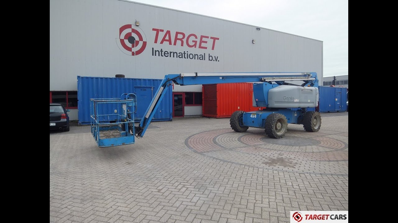 775301 GENIE Z-80/60 ARTICULATED Z80/60 4x4x4 DIESEL BOOM LIFT W/JIB ...