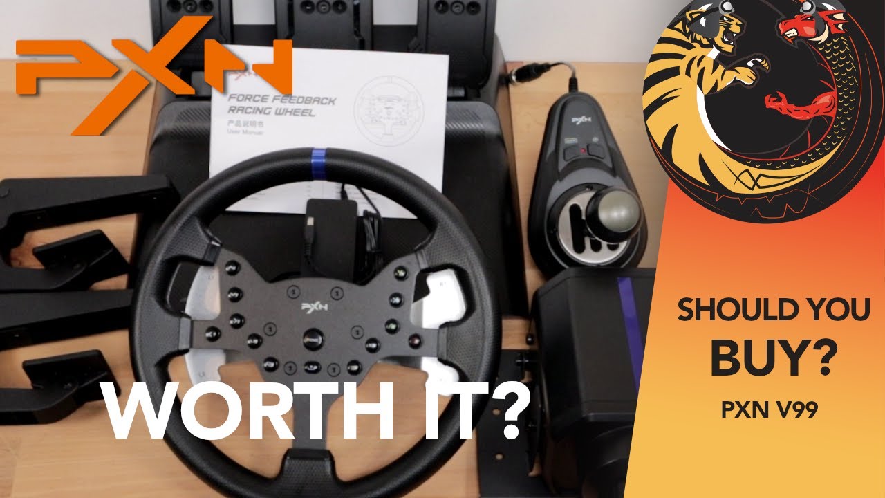 Is This The BEST Entry-Level Racing Wheel? PXN V99 Review - YouTube