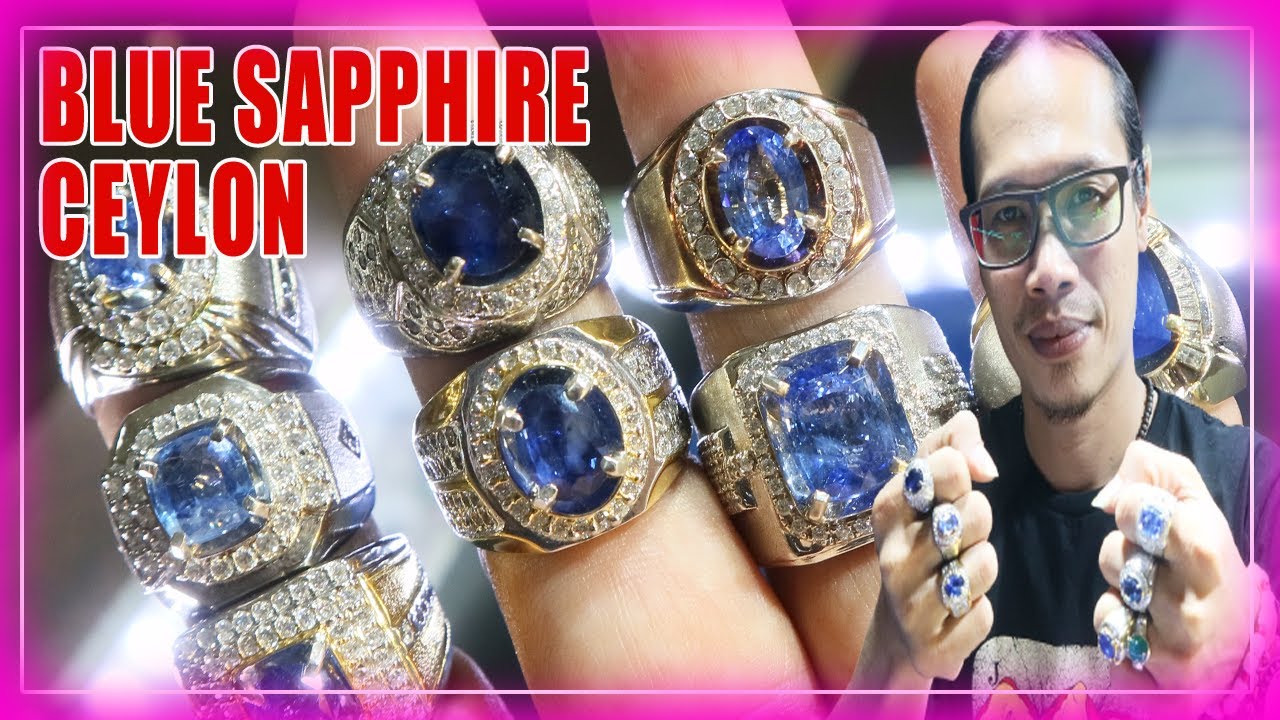 HARGA BATU AKIK PERMATA BLUE SAPPHIRE SAFIR CEYLON SRILANKA | JAKARTA ...