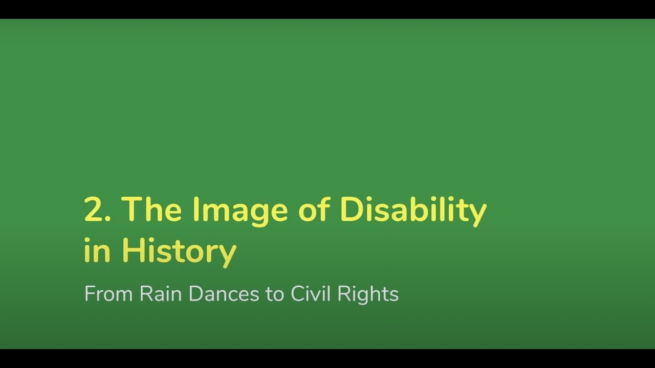 The Image of Disability in History (Lecture 2) | NGO "Dream Workshop ...