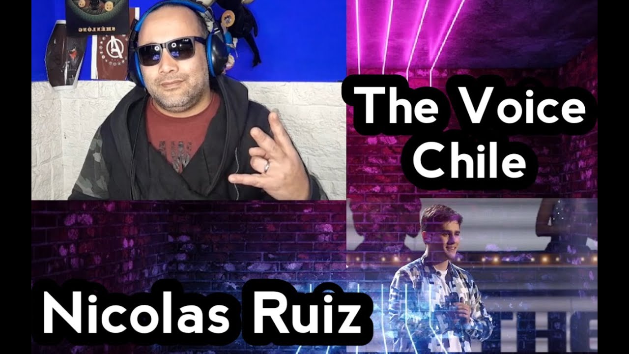 Reacción a Nicolás Ruiz (octavos) The Voice Chile #nicolasruiz # ...