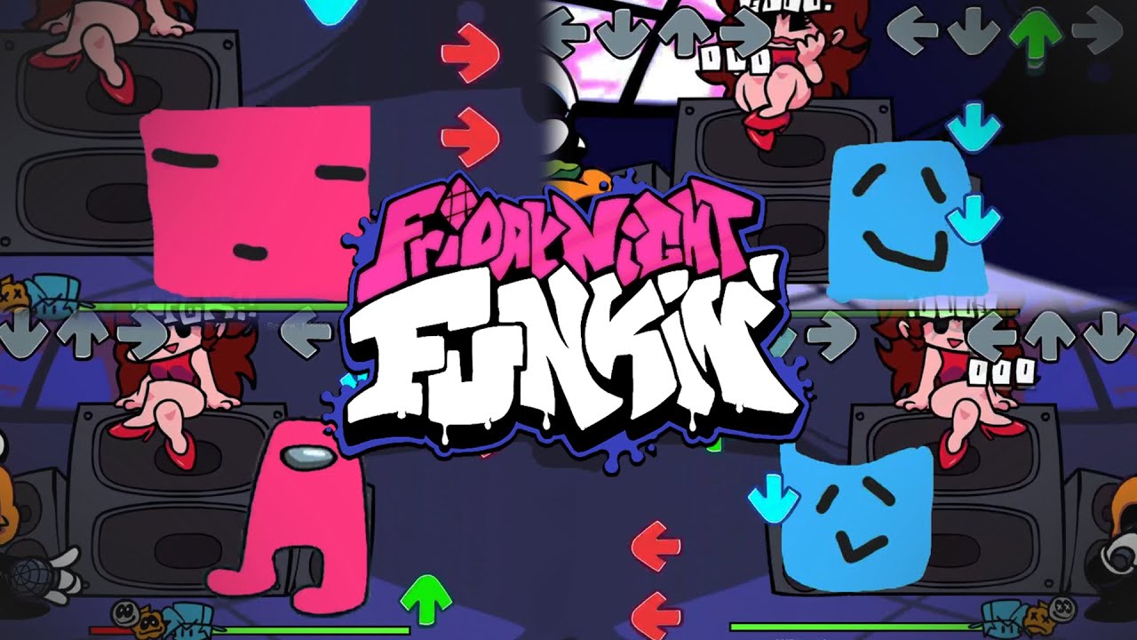 JSAB Cube in Friday Night Funkin! (Just Shapes and Beats)😵 - YouTube