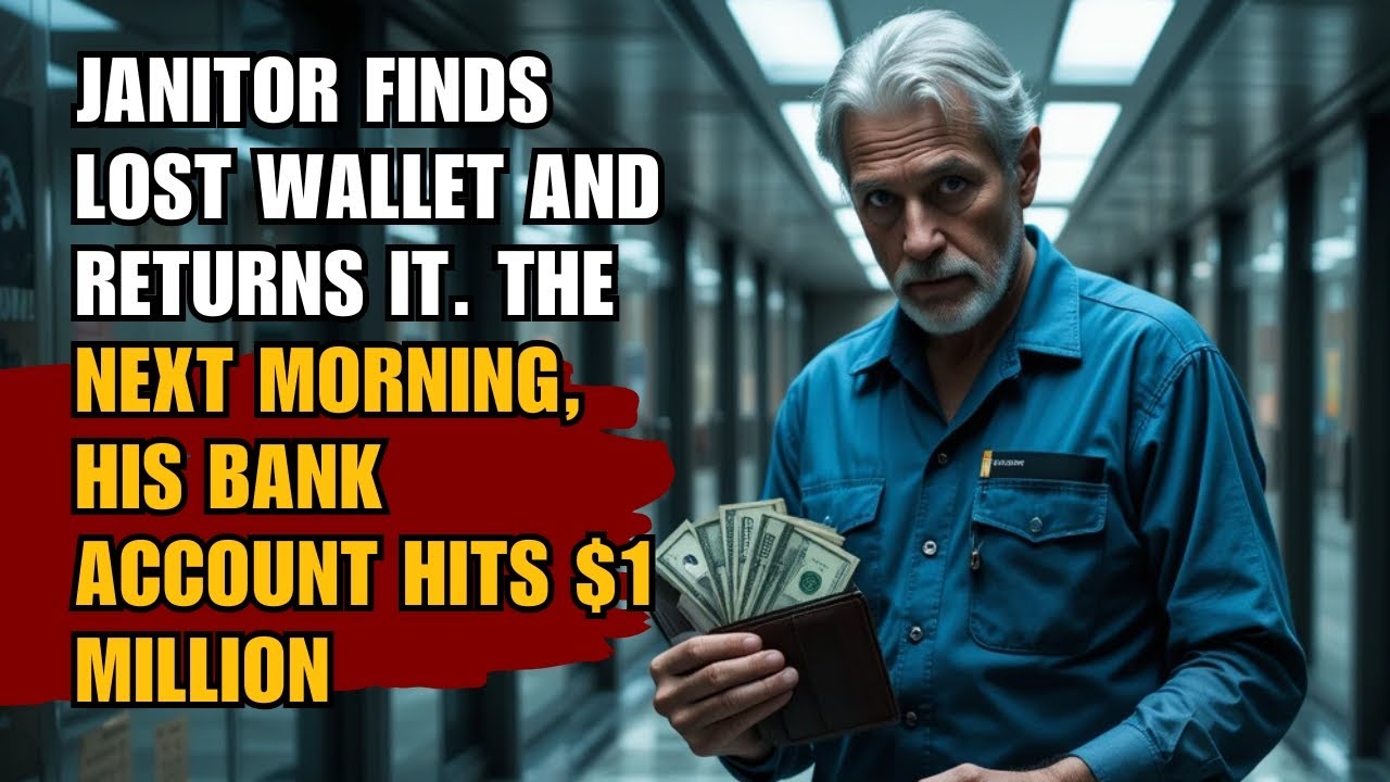 Janitor Finds Lost Wallet and Returns It. The Next Morning, His Bank ...