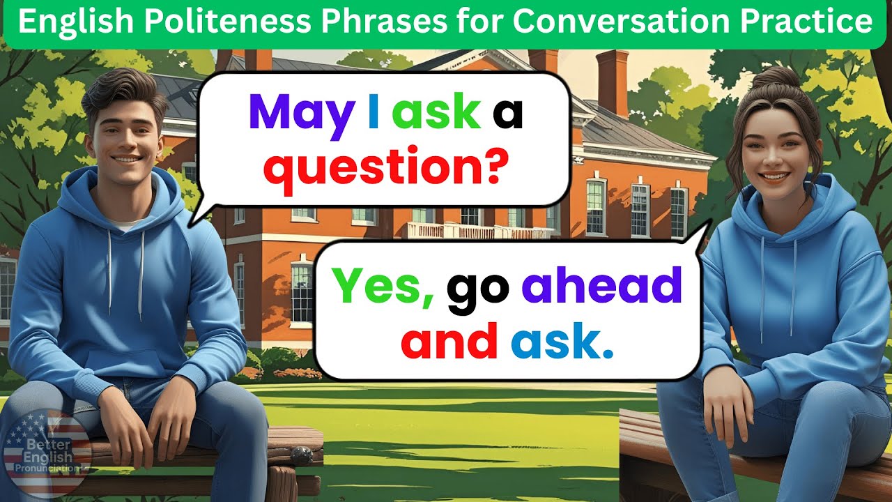 English Politeness Phrases for Conversation Practice | English Speaking ...