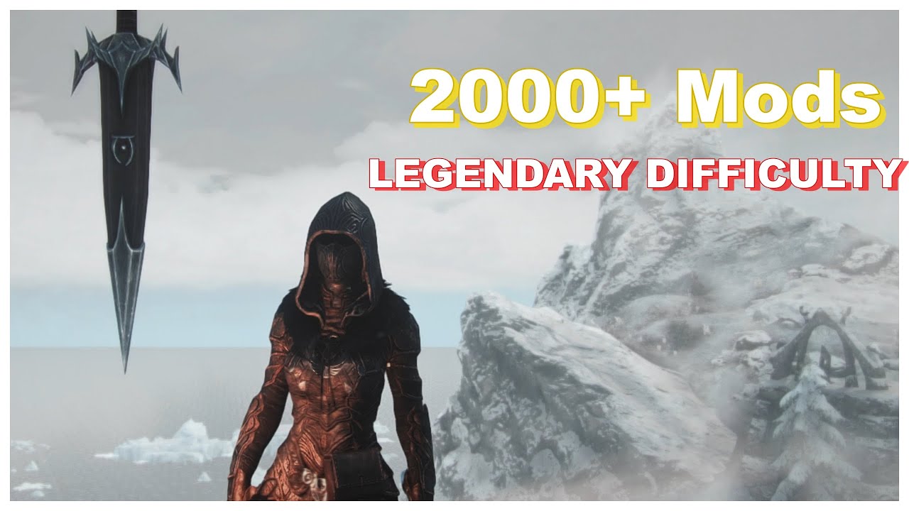 Skyrim Mehrunez Razor - Dual Wield / Bow Nightingale - Nolvus Modpack ...