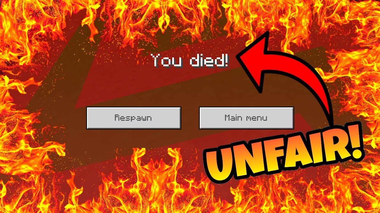 THE WORLDS MOST UNFAIR MAP iN MiNECRAFT PE (TAGALOG) *YOU WILL RAGE ...