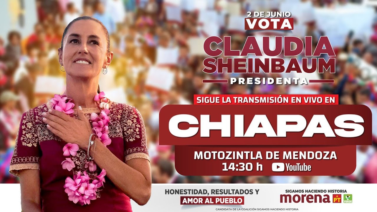 Mitin en Motozintla de Mendoza, Chiapas - YouTube