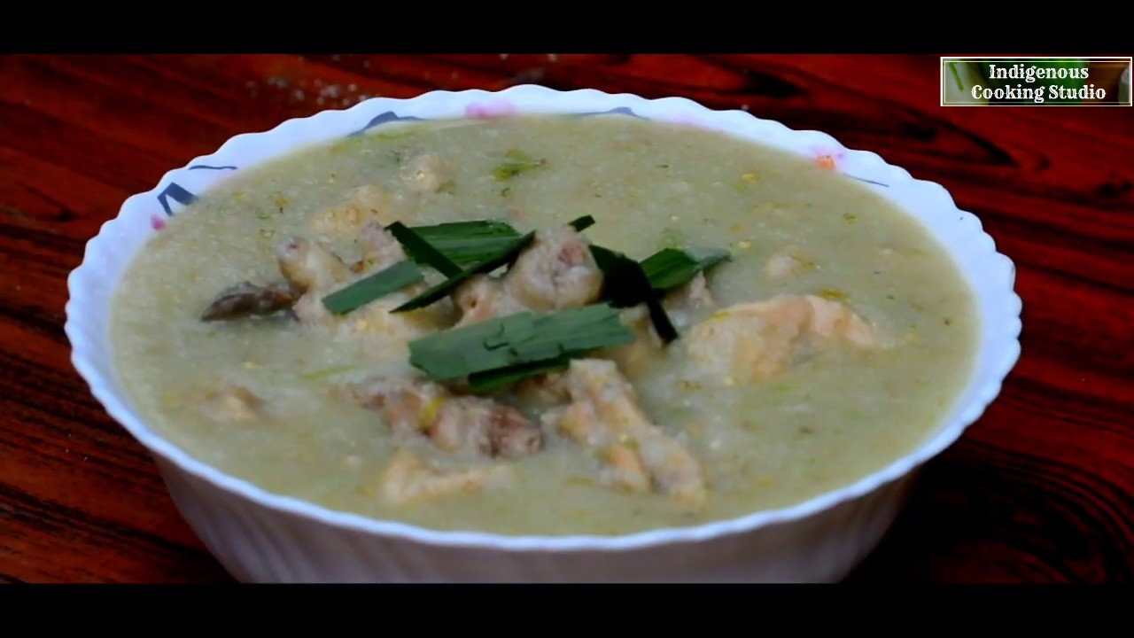 Garo (Indigenous) Food Recipe - Do'o Fura Khari (Chicken with rice ...