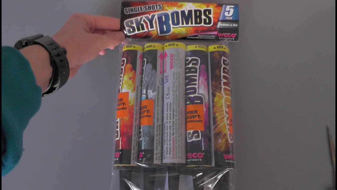 Sky Bombs Single Shots - YouTube