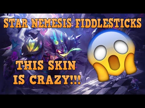 TRYING THE NEW FIDDLESTICKS SKIN! STAR NEMESIS FIDDLESTICKS GAMEPLAY ...