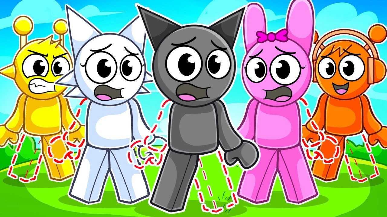 SPRUNKI LOST THEIR BODY PARTS! - YouTube