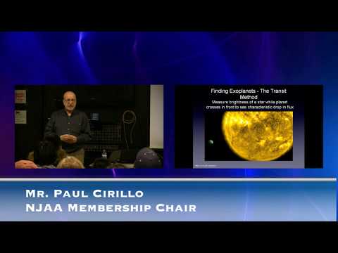 NJAA Tonight - Mr. Paul Cirillo "Finding Planets around Stars" - YouTube