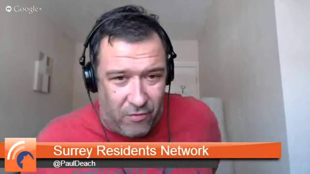 Sean Usher interview with Paul Deach - Surrey Residents Network - YouTube
