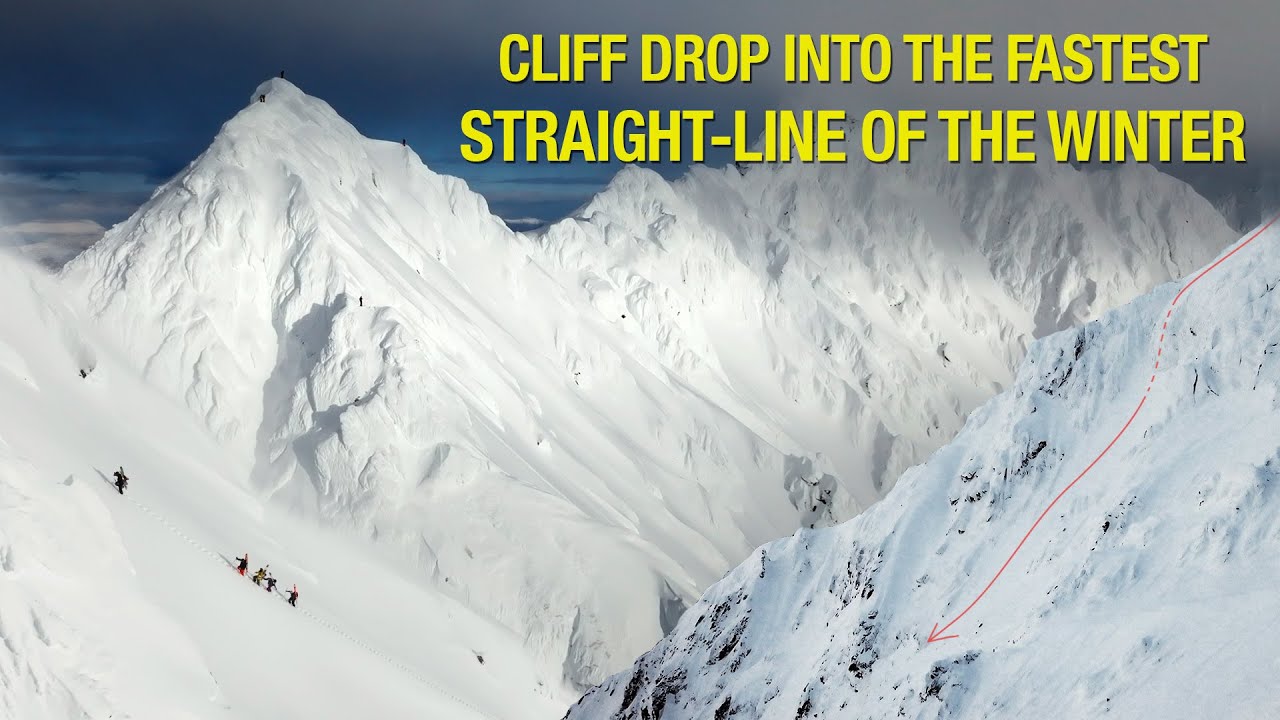 Off a 10 Meter Cliff into the Fastest Straight-line of the Winter ...