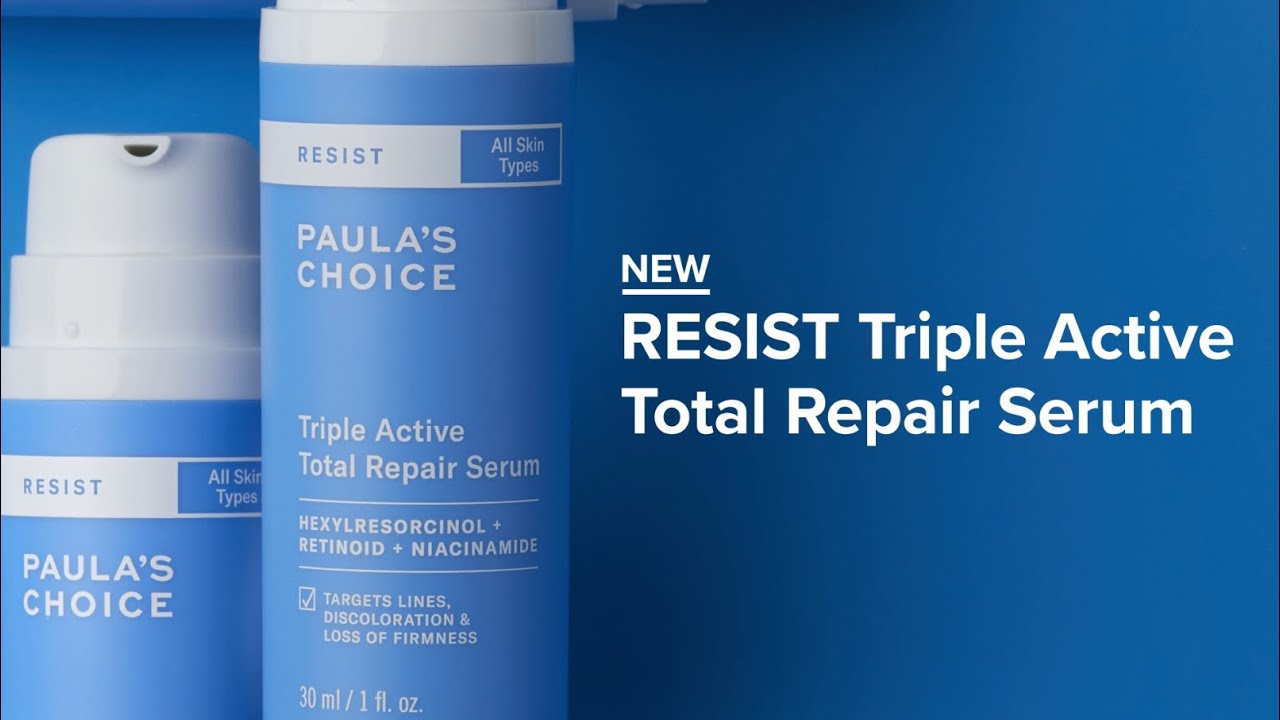 RESIST Triple Active Total Repair Serum - YouTube