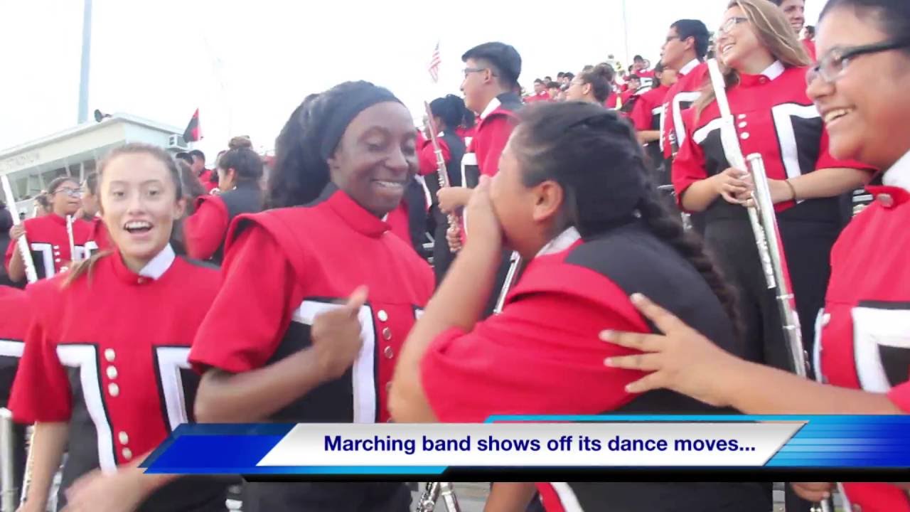 The B.F. Terry High School band can dance! - YouTube